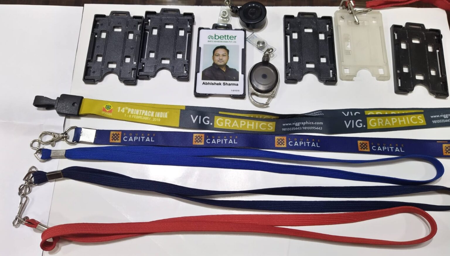 ID Cards Printing in Gurgaon | Lanyard & Holders Perprint.in