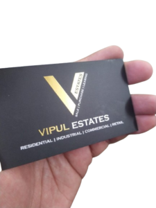 Gold Embossed Visiting Card Printing in Gurgaon | Perprint.in
